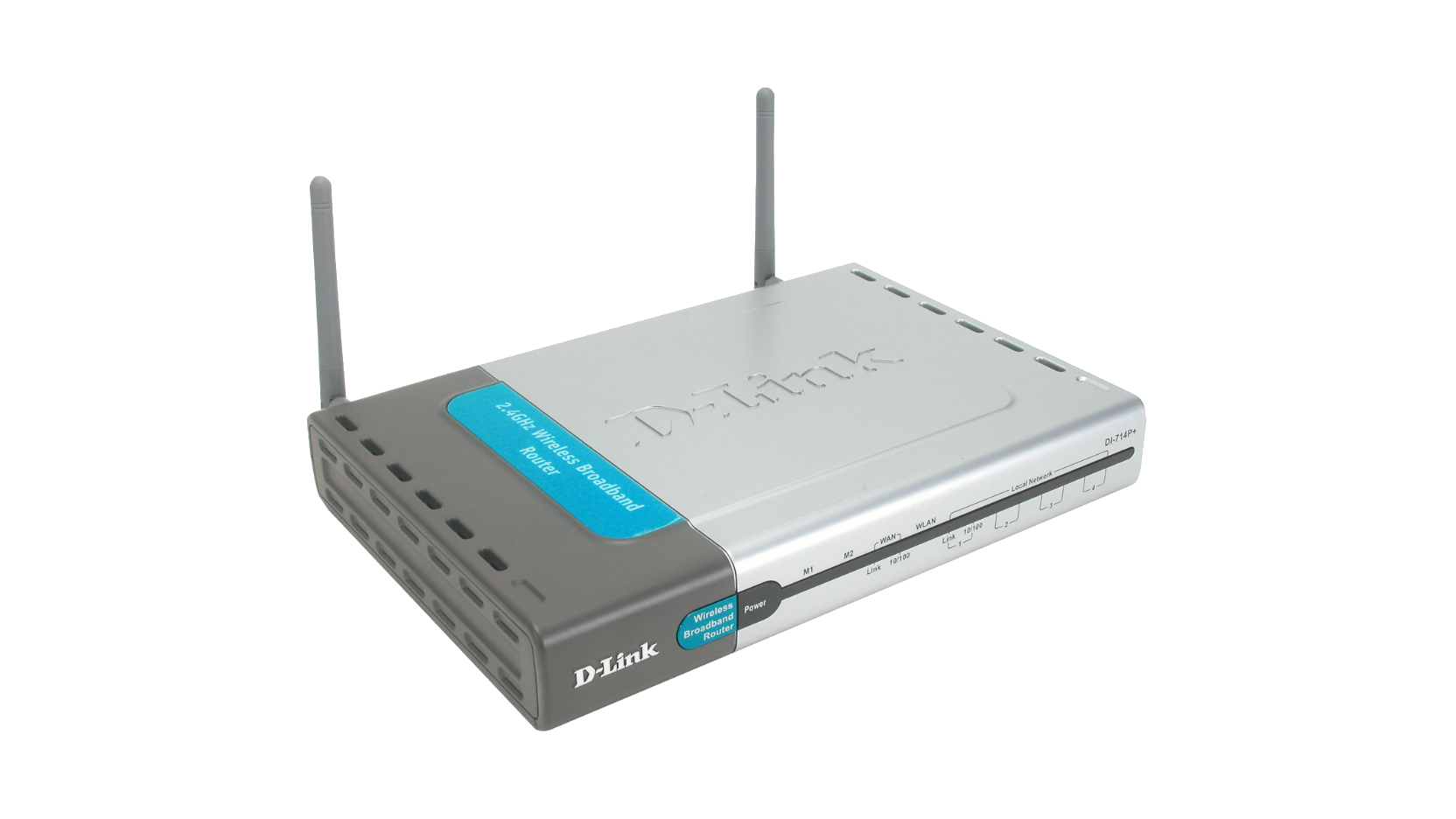 DI-714P+ Enhanced 2.4GHz (802.11b) Wireless Router Plus Print Server ...