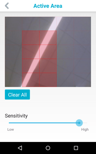 How do I configure motion detection on my DCS-5010L using my Android device? | D-Link UK