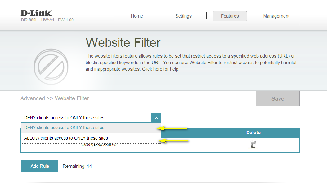 How do I set up Website Filtering on my router? | D-Link