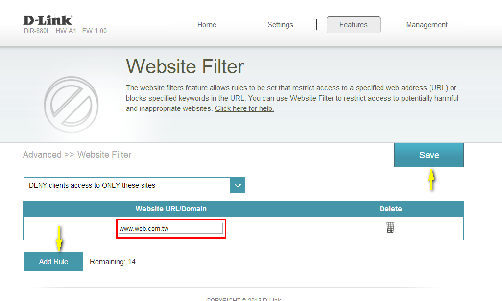 How do I set up Website Filtering on my router? | D-Link